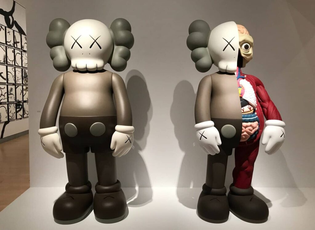 4FT Dissected Companion Brown - Kaws-Shop
